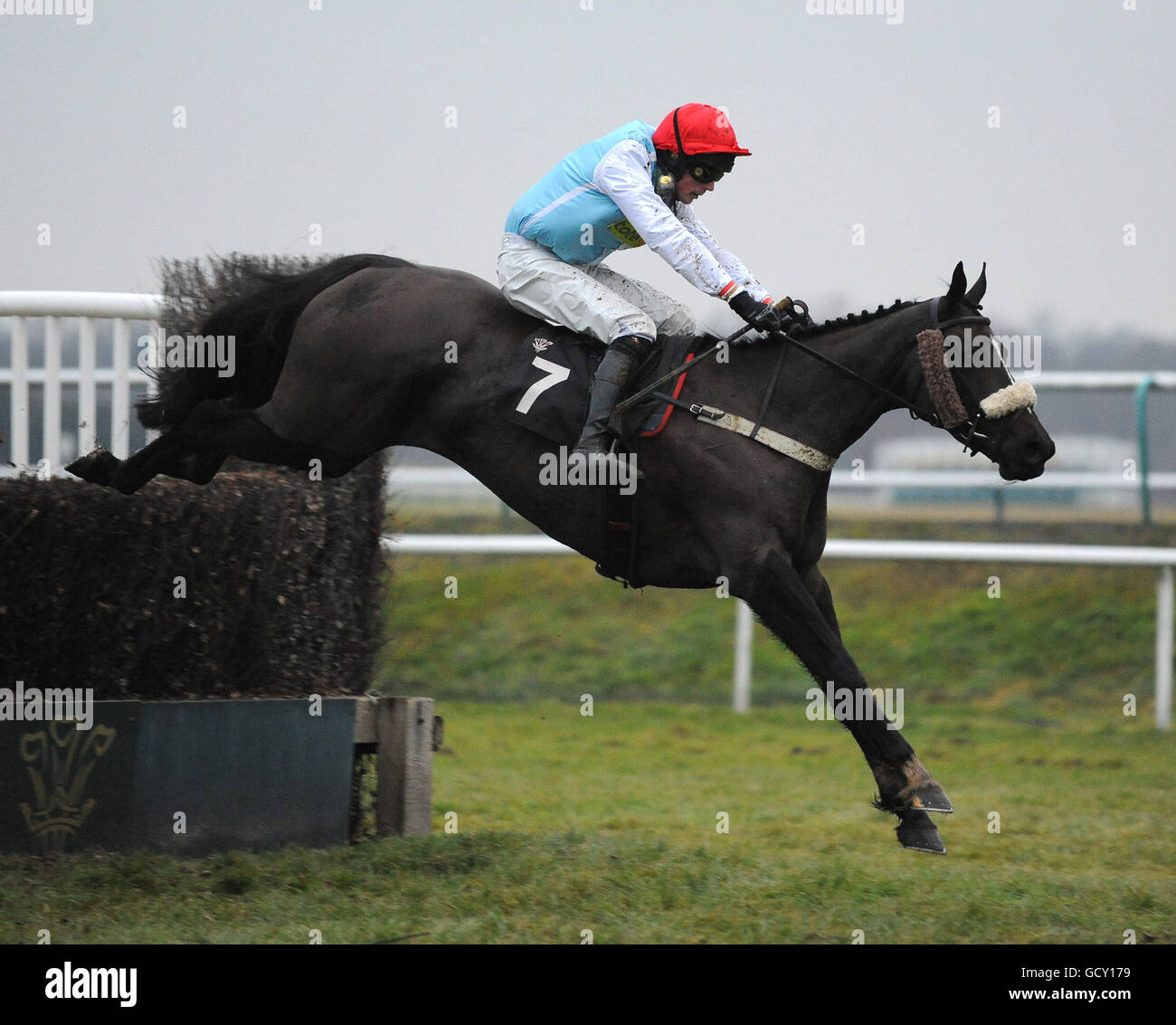 Horse Racing - National Hunt - Lingfield Park. Mark Quinlan on Hobb's ...