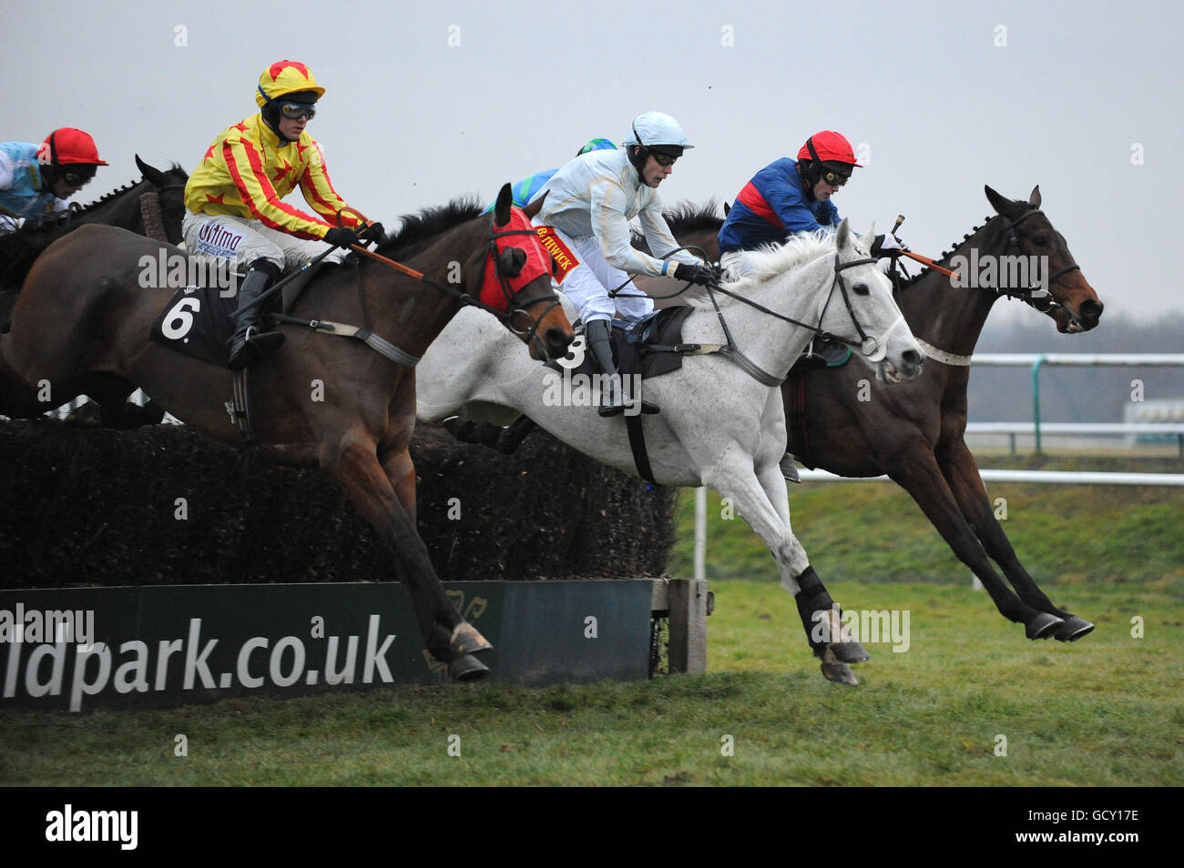Horse Racing - National Hunt - Lingfield Park Stock Photo - Alamy