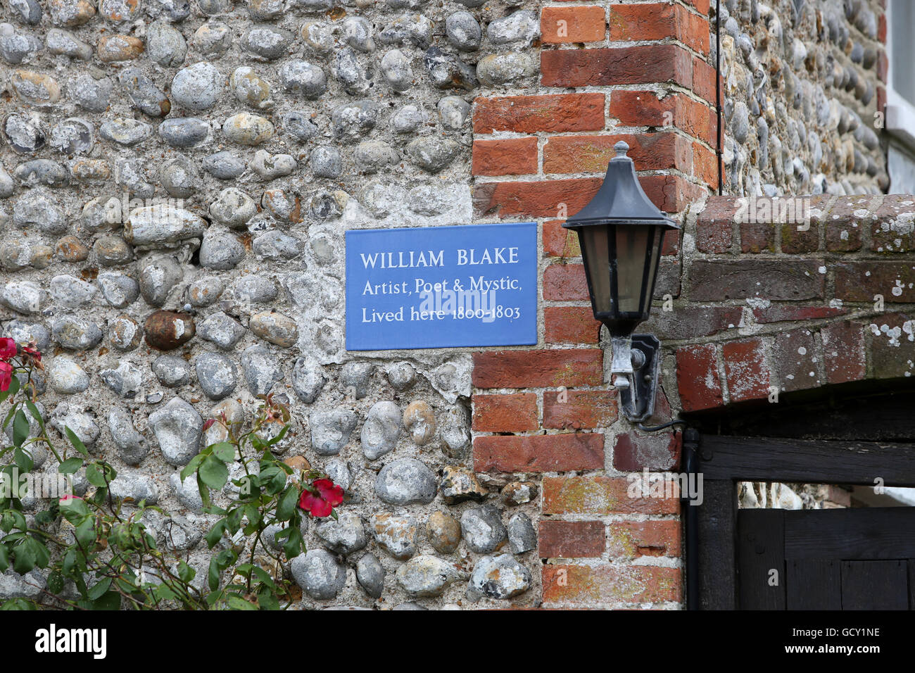 William Blake’s house in Felpham, where he lived between 1800 and 1803 ...