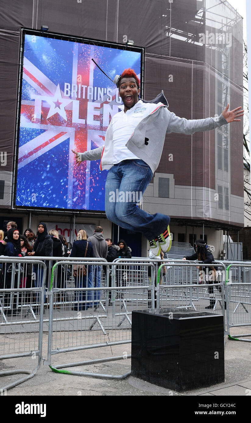 Britain's Got Talent Auditions - London Stock Photo - Alamy