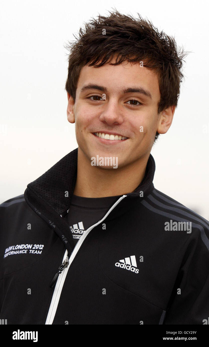Tom Daley during the launch of BMW's London 2012 performance team ...