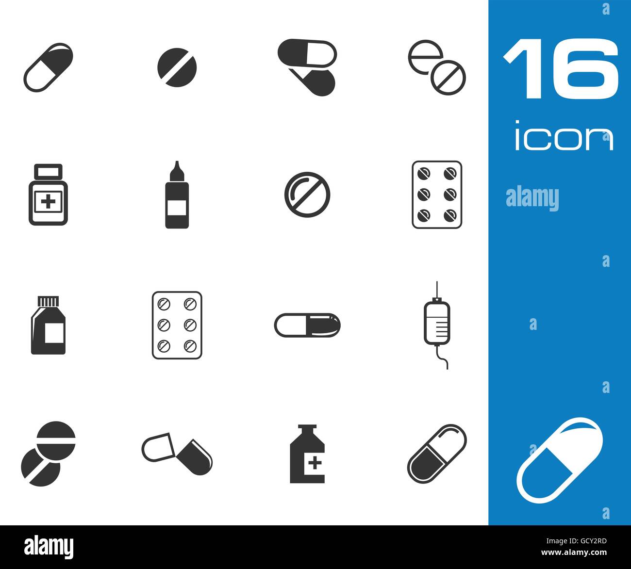 Poison symbol pills Stock Vector Images - Alamy