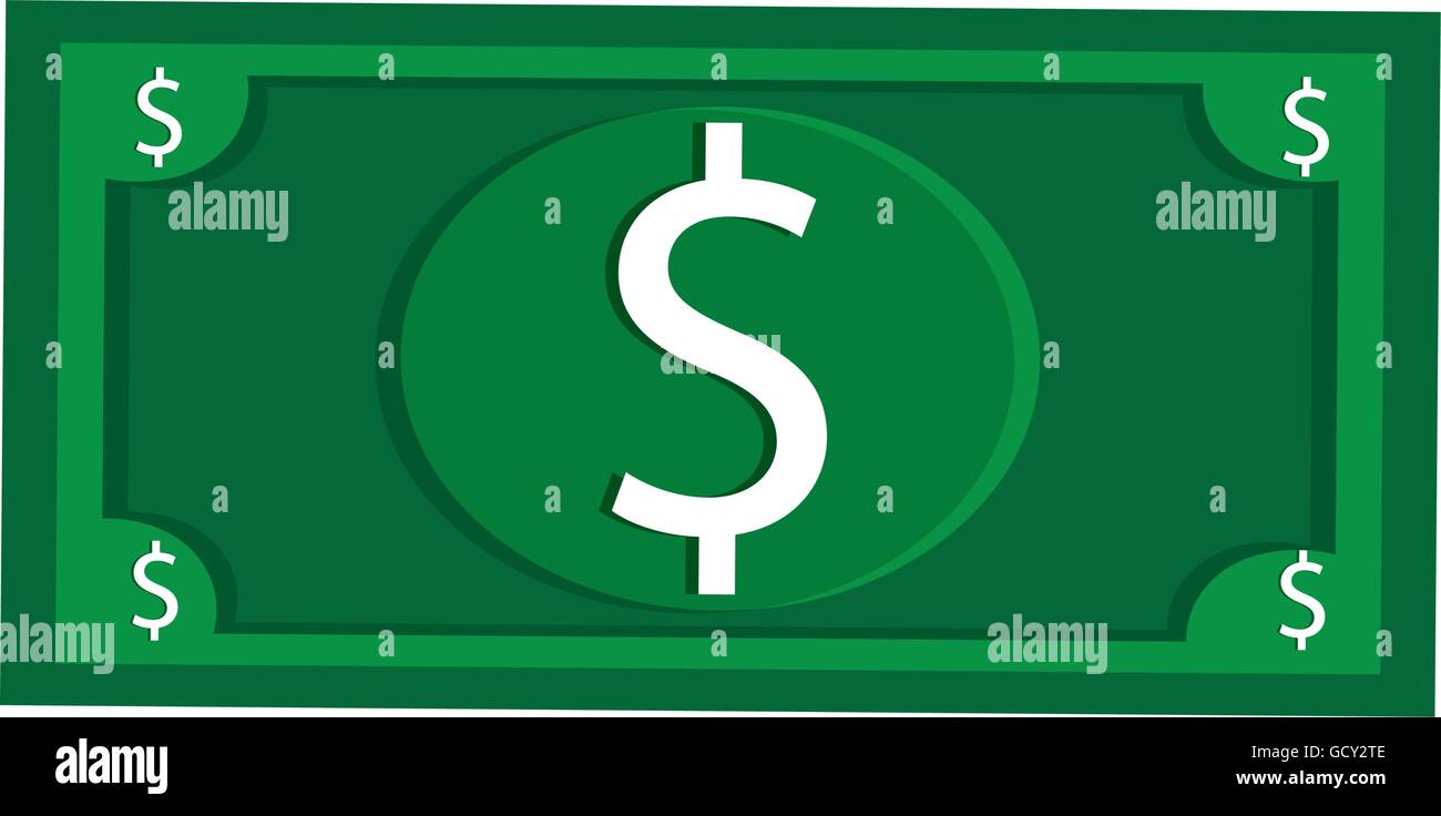dollar bill usd money business Stock Vector Image & Art - Alamy
