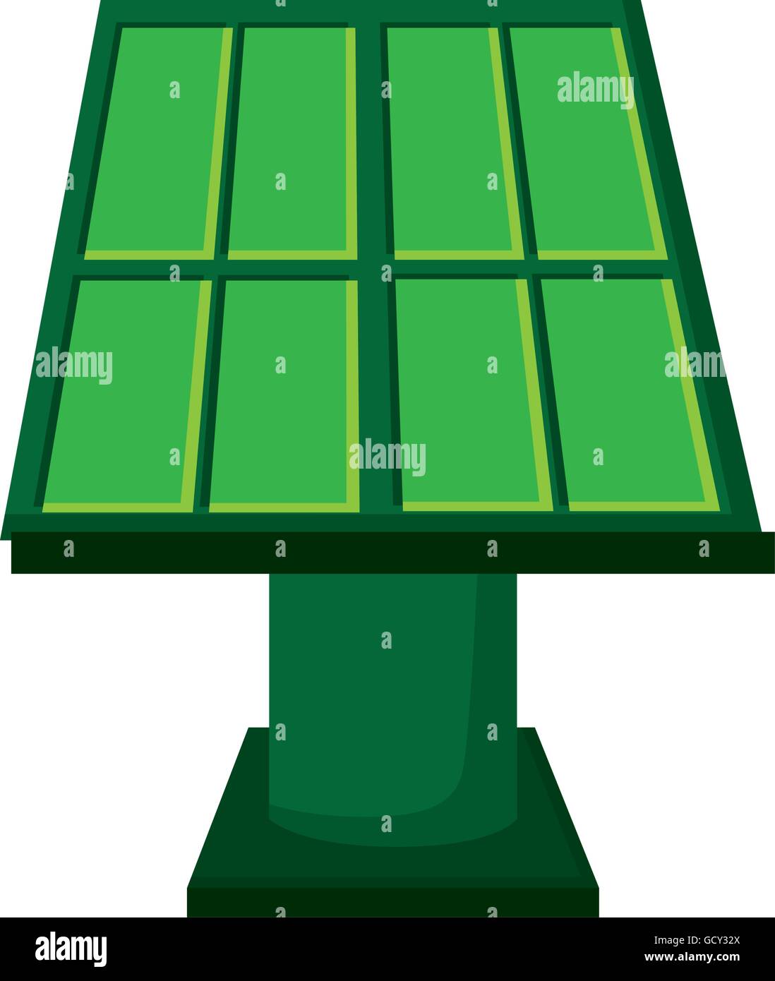 solar panel green energy icon Stock Vector Image & Art - Alamy
