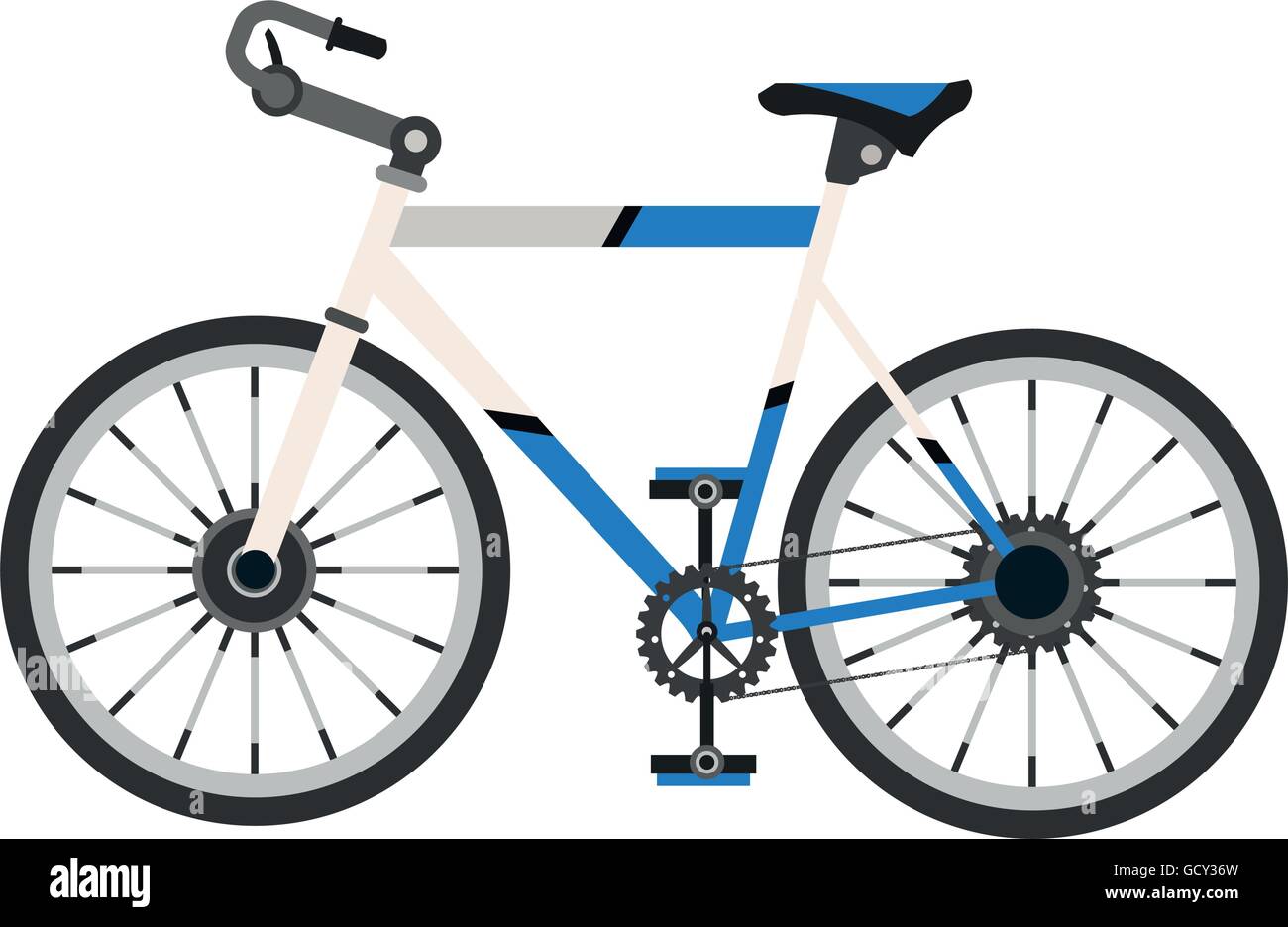 detailed bike icon Stock Vector Image & Art - Alamy