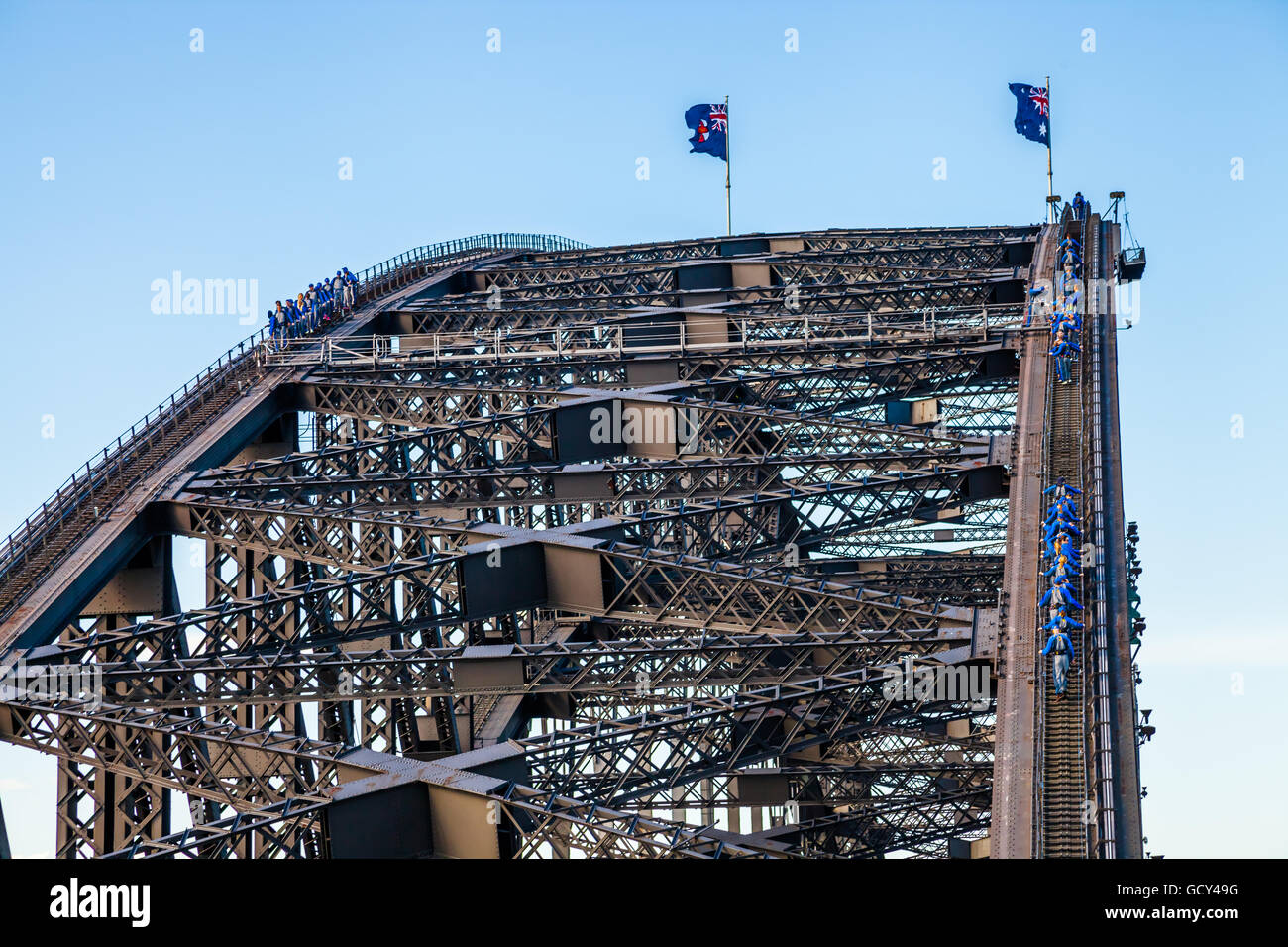 Sydney Harbour Bridge Climbing Stock Photo - Alamy