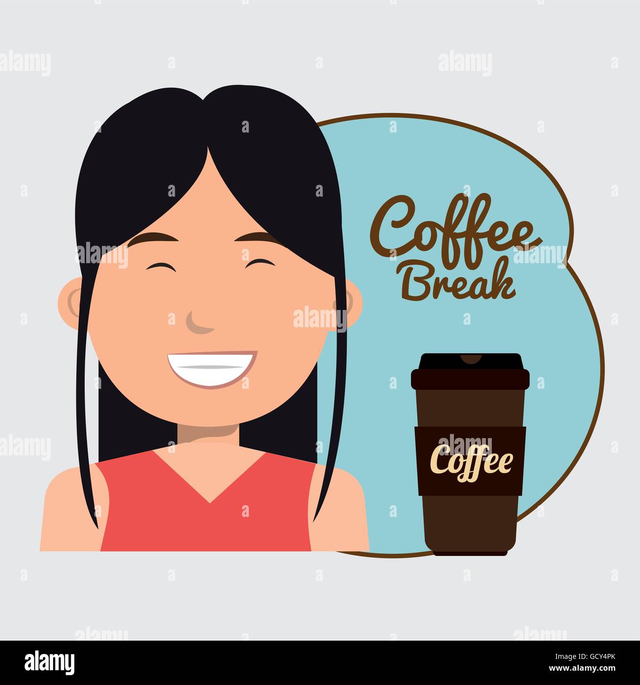 people and coffee icon design Stock Vector Image & Art - Alamy