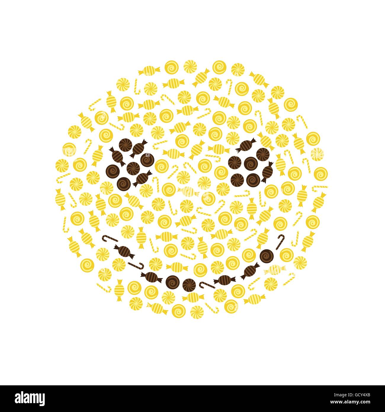 Smiley sweets Stock Vector Images - Alamy