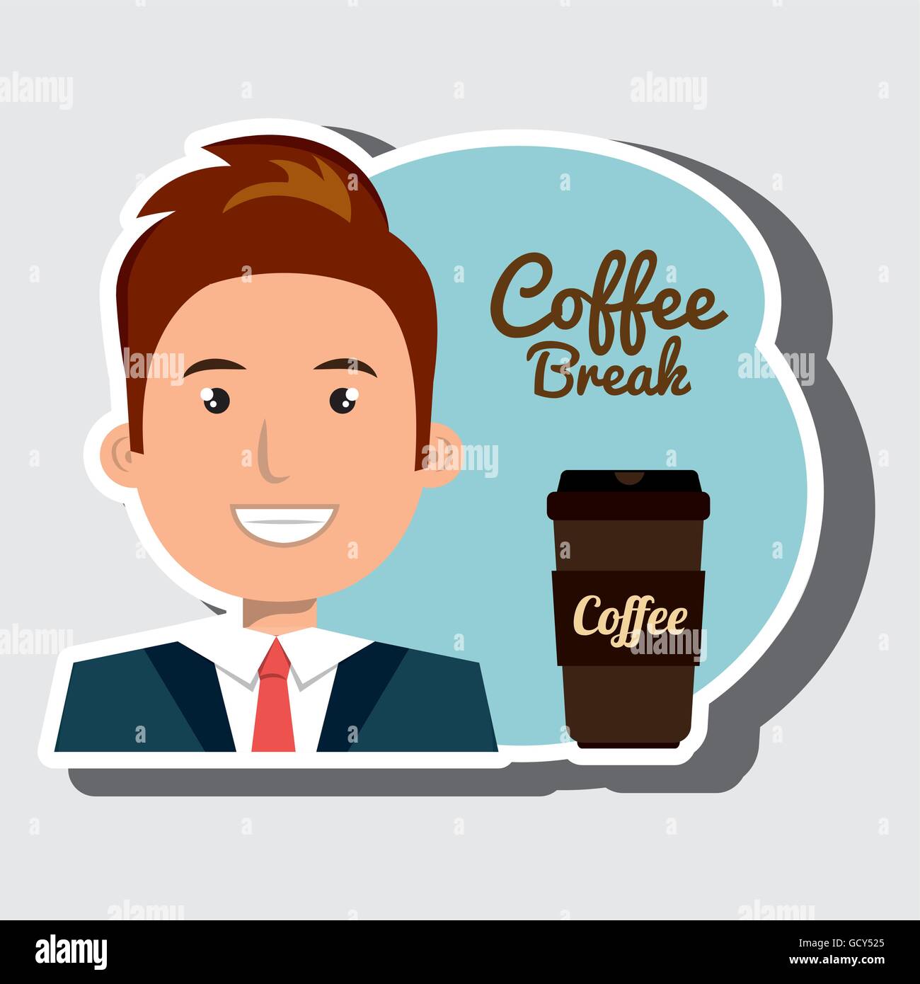 people and coffee icon design Stock Vector Image & Art - Alamy