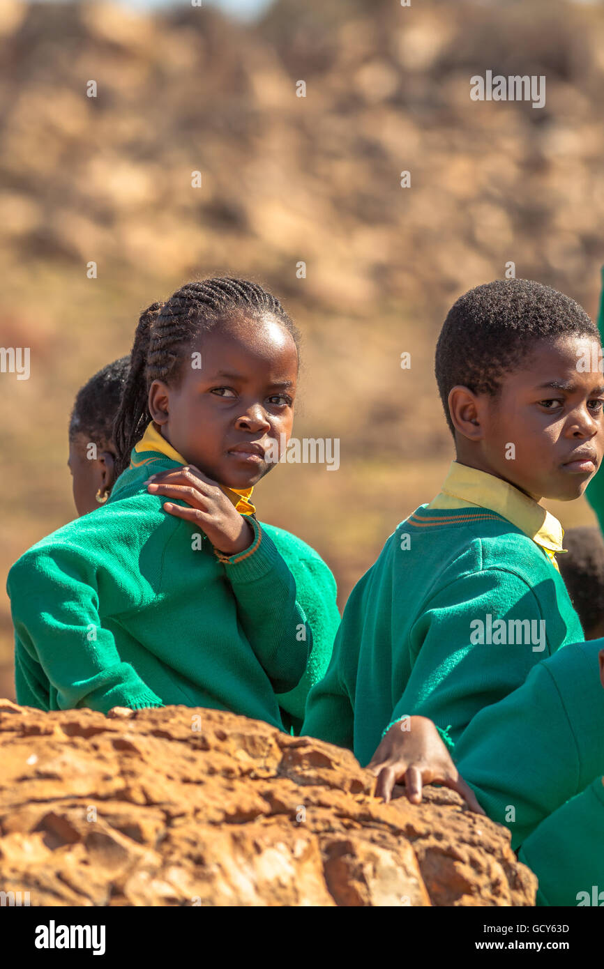 South african school girl hi-res stock photography and images - Alamy