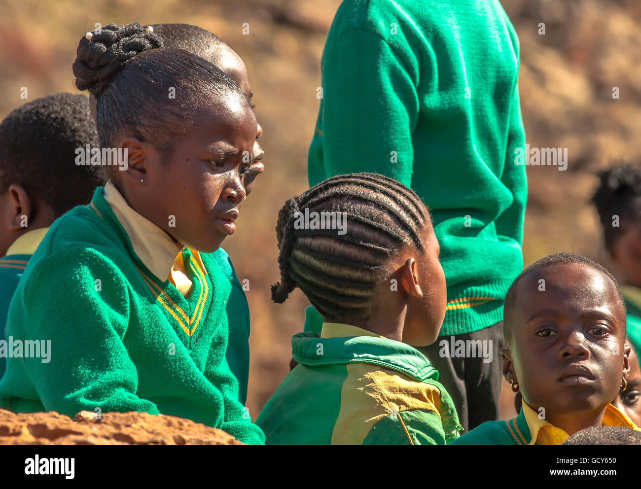 South african school girl hi-res stock photography and images - Alamy
