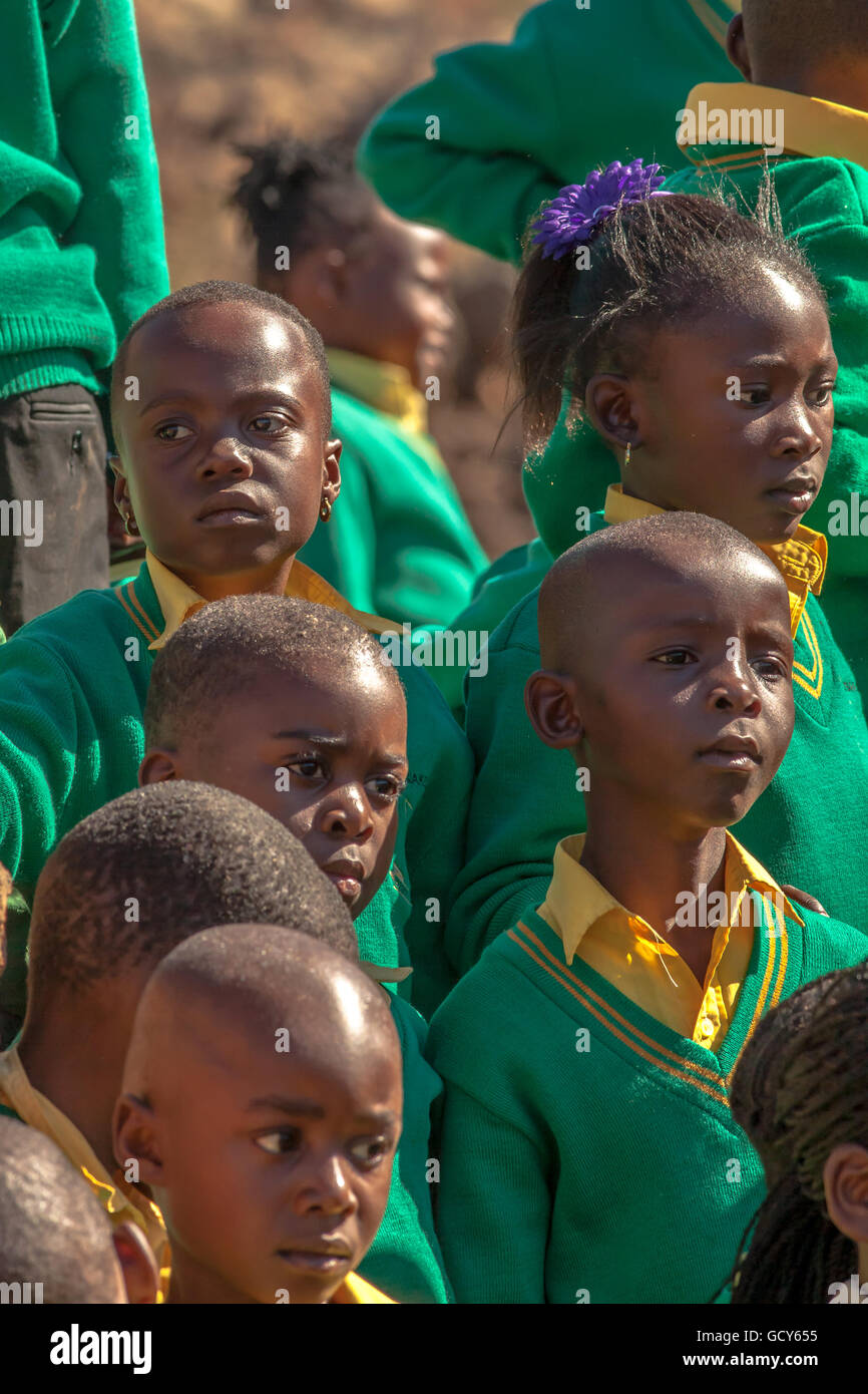 African uniform children hi-res stock photography and images - Alamy