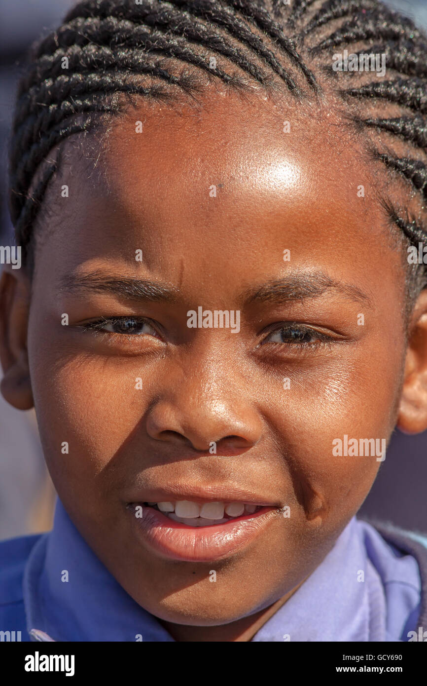 African little girl portrait Stock Photo - Alamy
