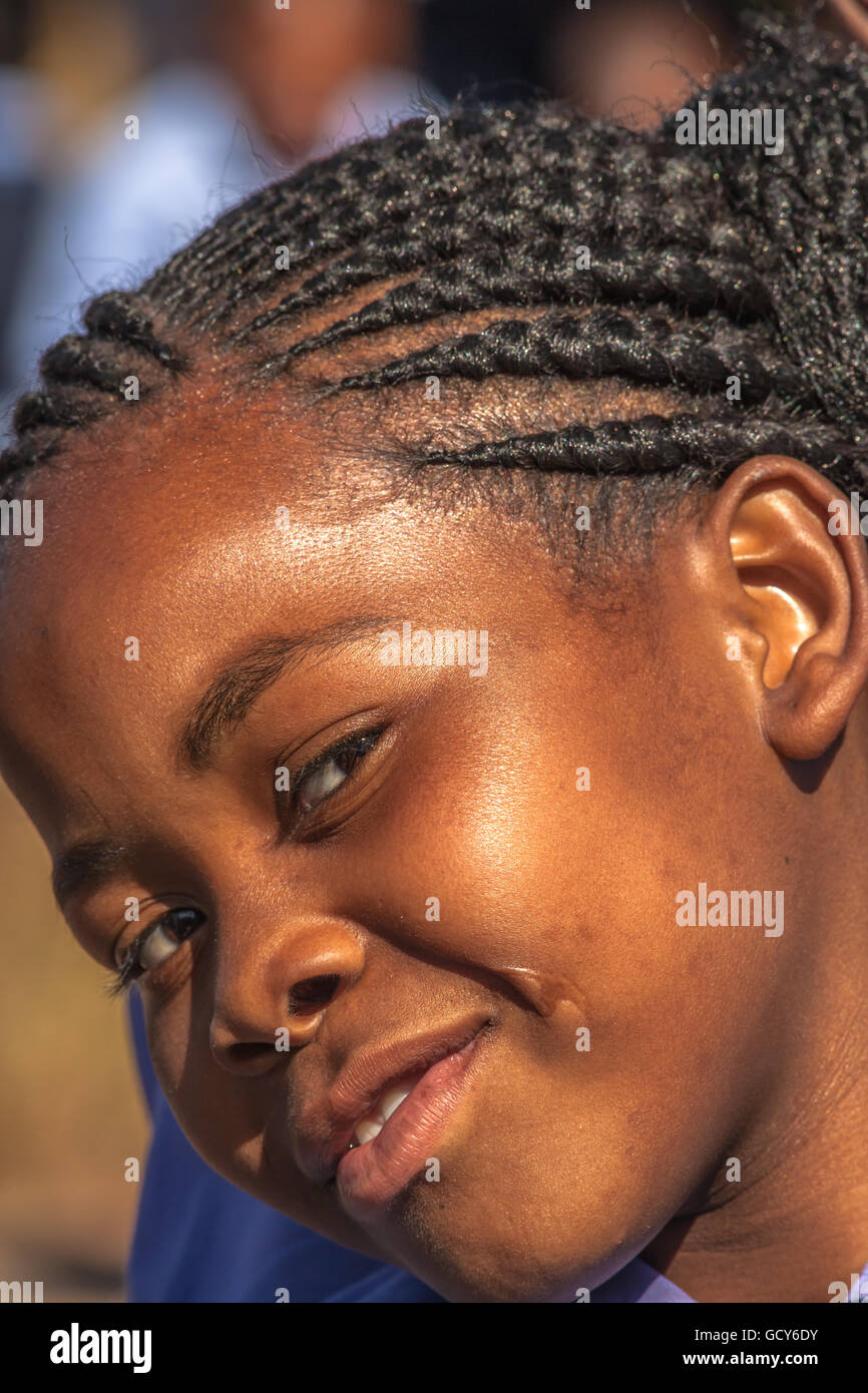 African girl portrait Stock Photo - Alamy