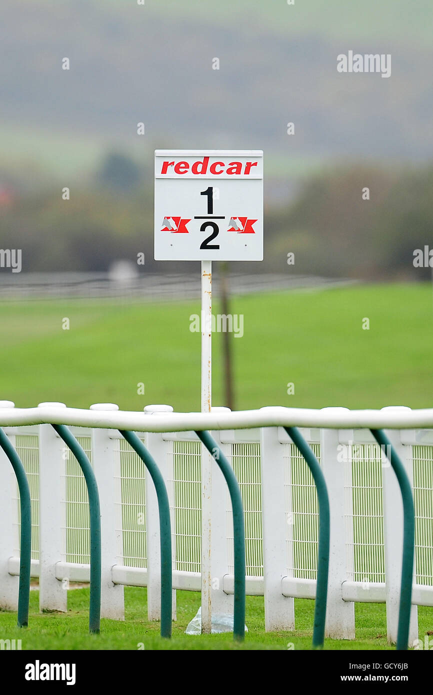 Horse Racing - Redcar Racecourse Stock Photo - Alamy
