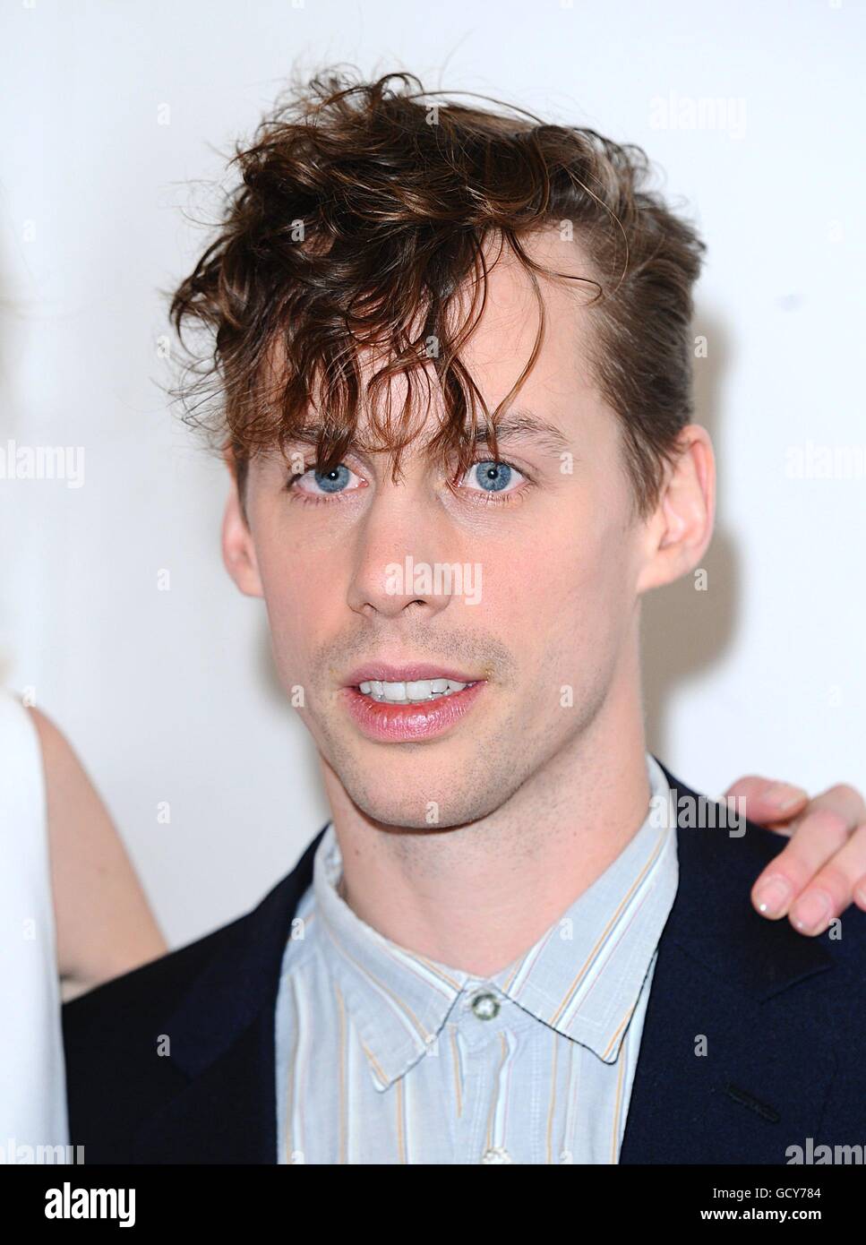 Johnny borrell 2010 british fashion awards savoy theatre hi-res stock ...