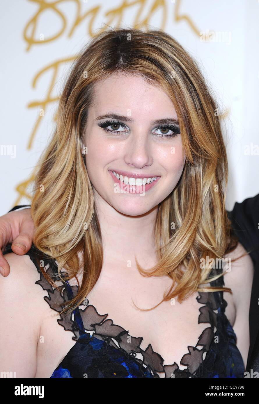 Emma roberts british fashion 2010 hi-res stock photography and images ...