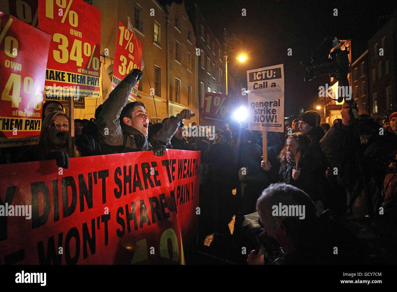 Irish Budget 2011 Stock Photo - Alamy