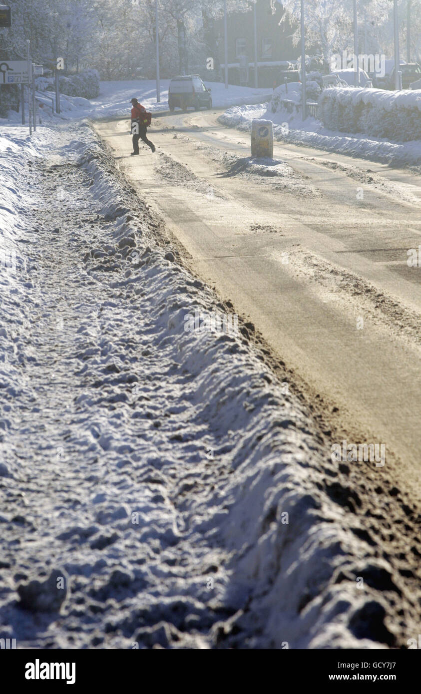 Winter weather - Dec 8th Stock Photo - Alamy