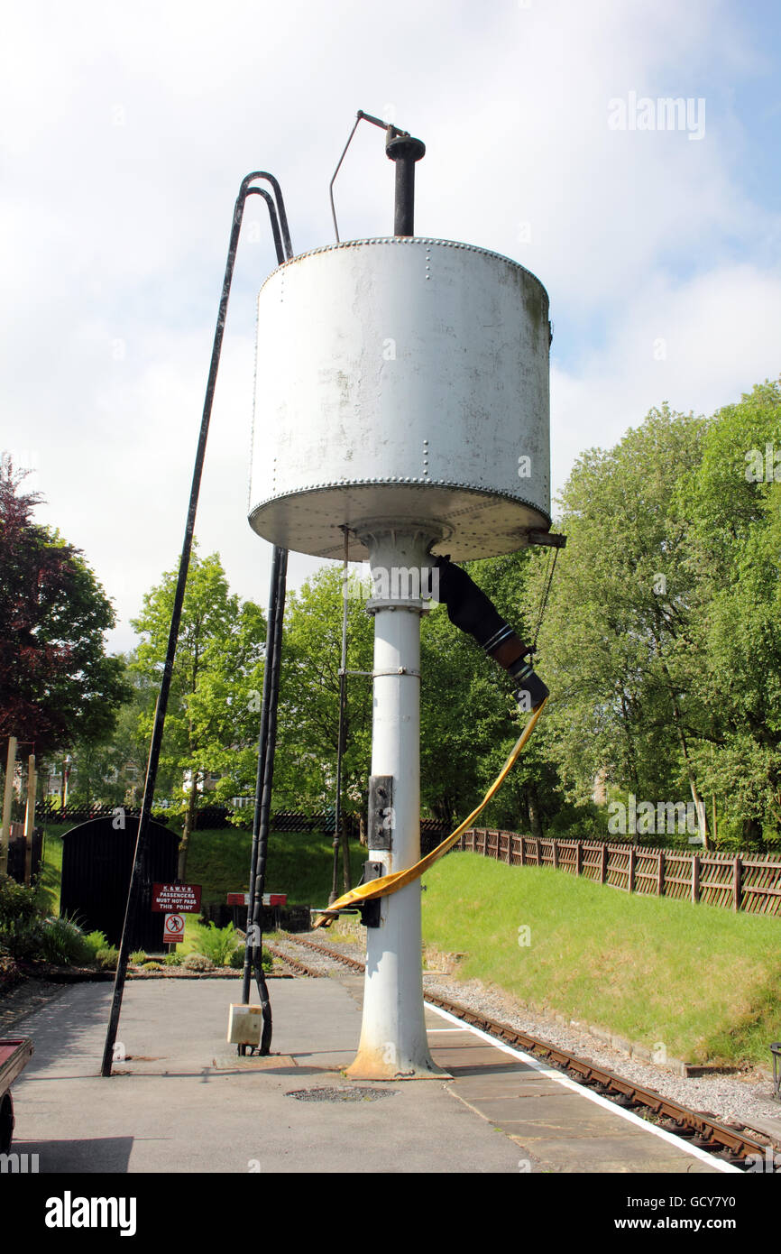 Water Bowser Steam Railway Stock Photo - Alamy