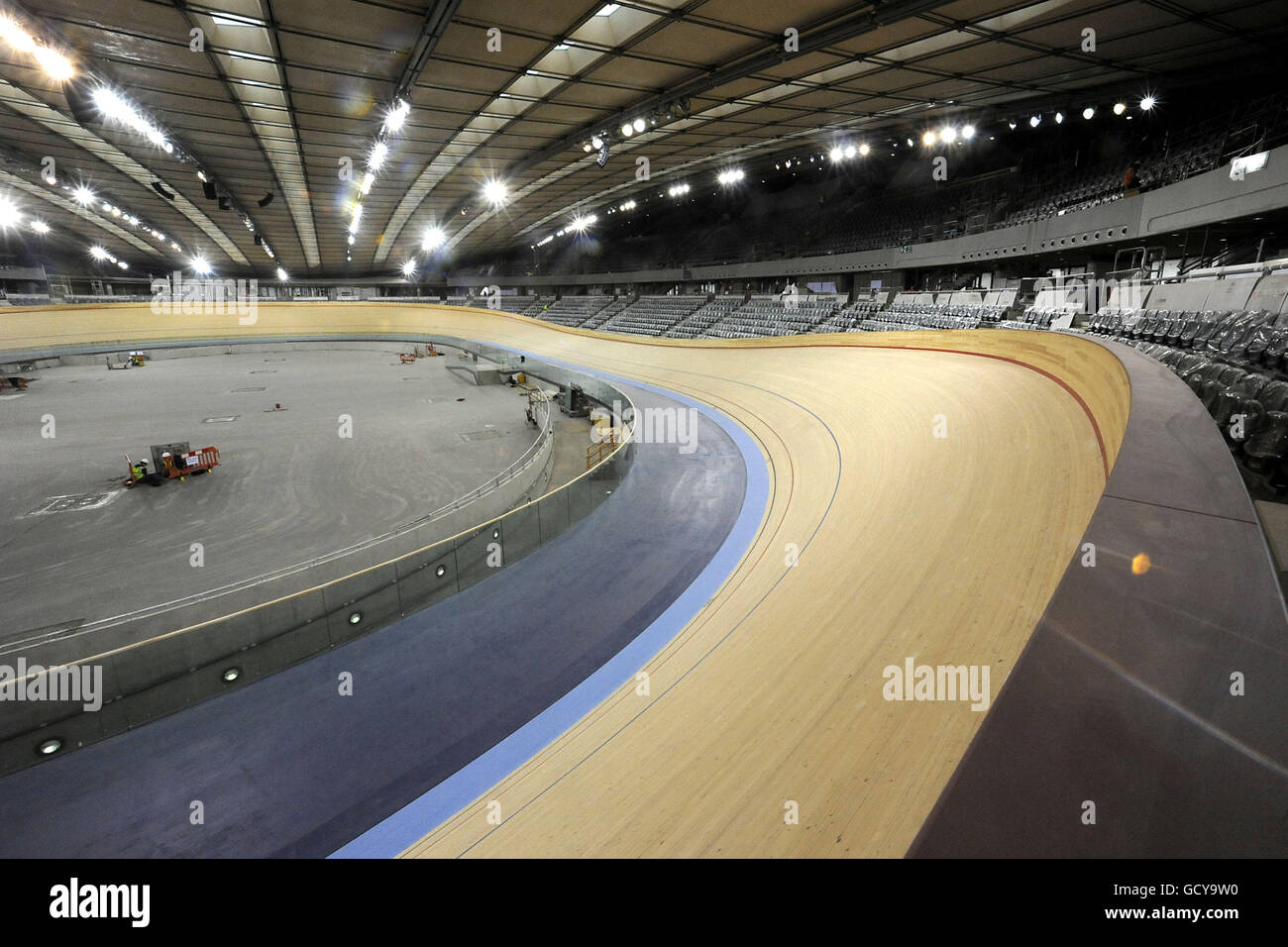 Olympics - IOC Committee Visit to the Velodrome - Olympic Park Stock ...