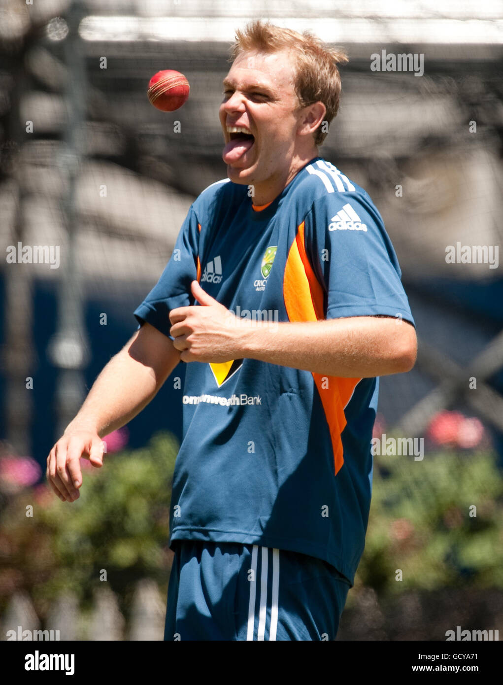 Australia's Michael Beer during a nets session at the WACA, Perth ...