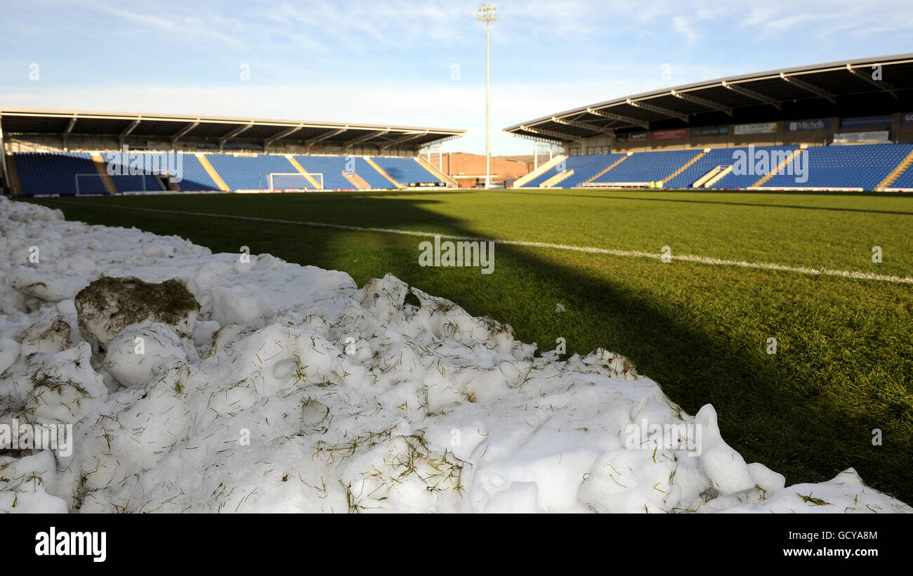 Soccer football two chesterfield torquay united b2net stadium hi-res ...