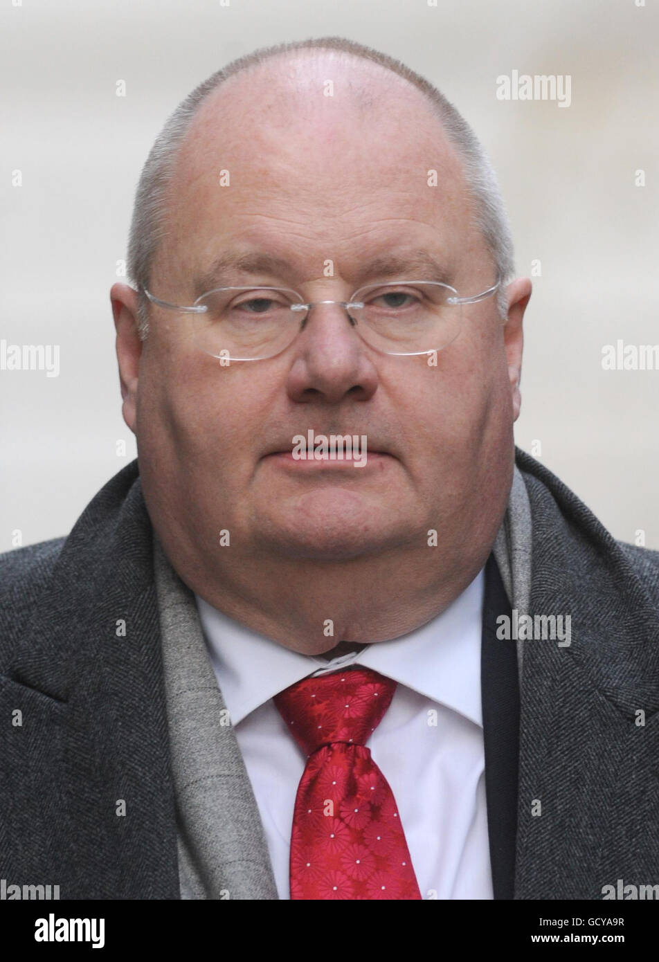 Communities Secretary Eric Pickles arrives for a cabinet meeting at 10 ...
