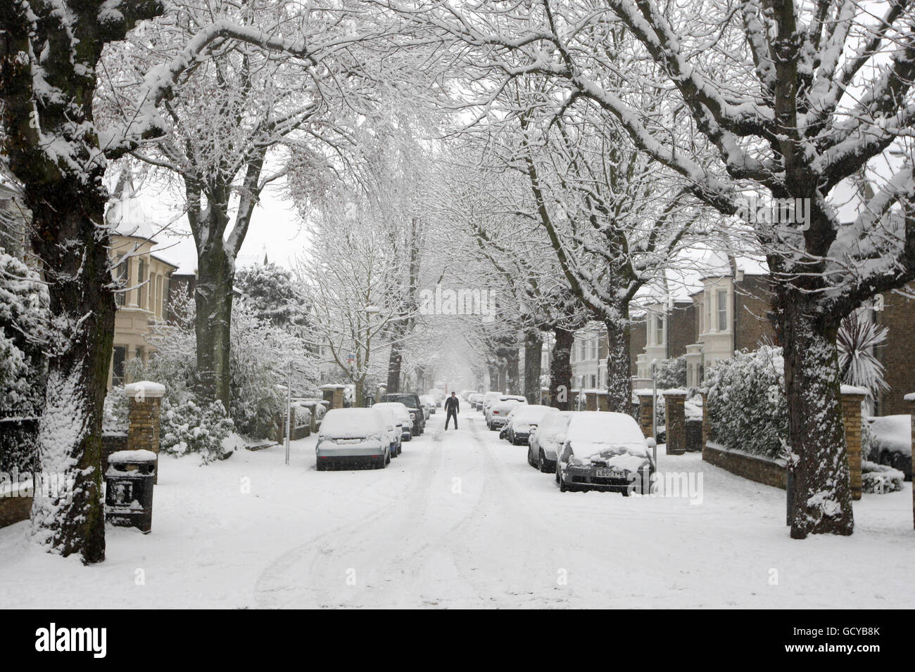 Winter weather December 18th Stock Photo - Alamy