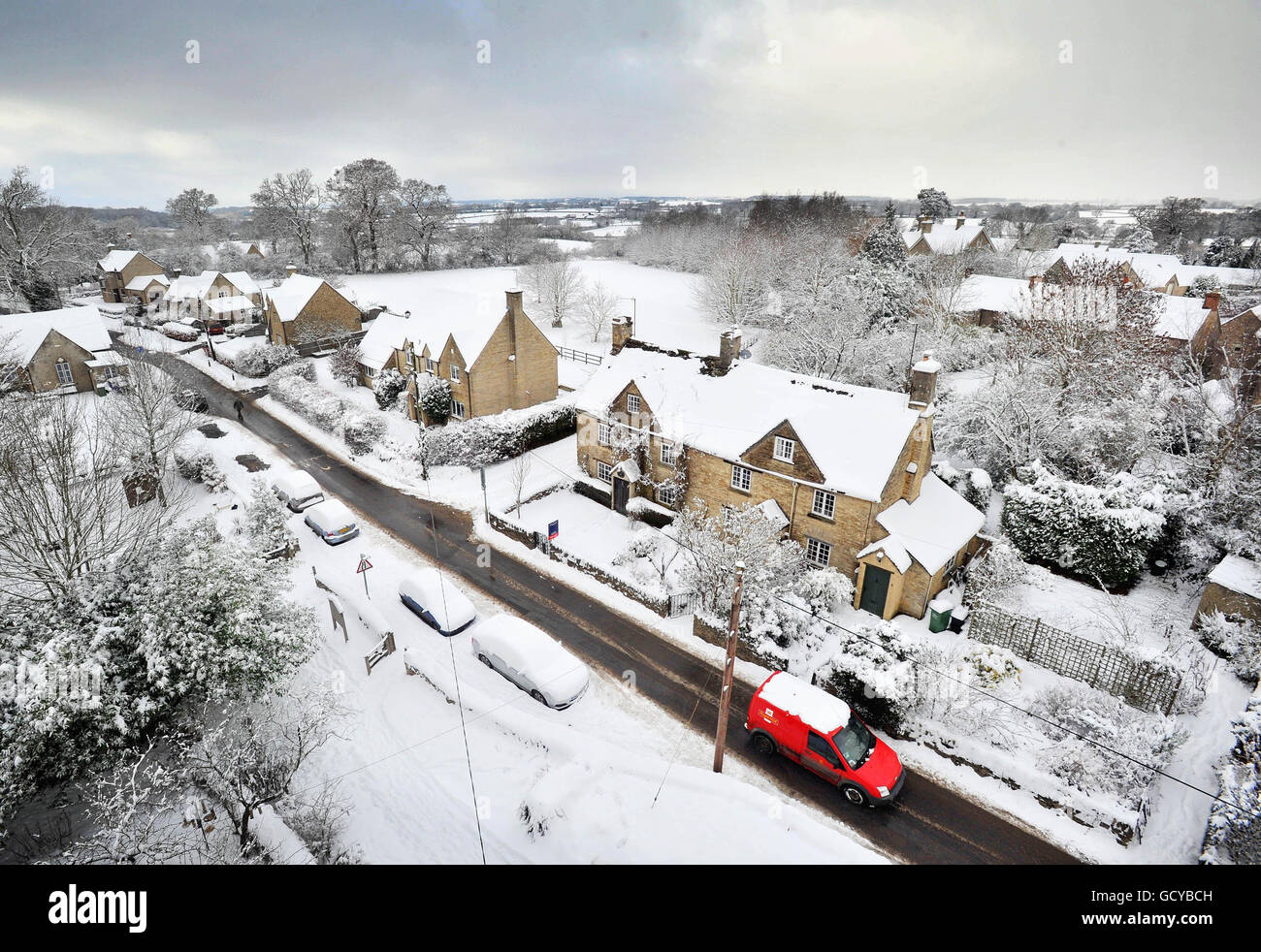 Winter weather December 18th Stock Photo - Alamy
