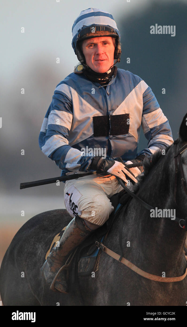 Horse Racing - Southwell Racecourse. AP McCoy on board Scotsbrook Cloud ...