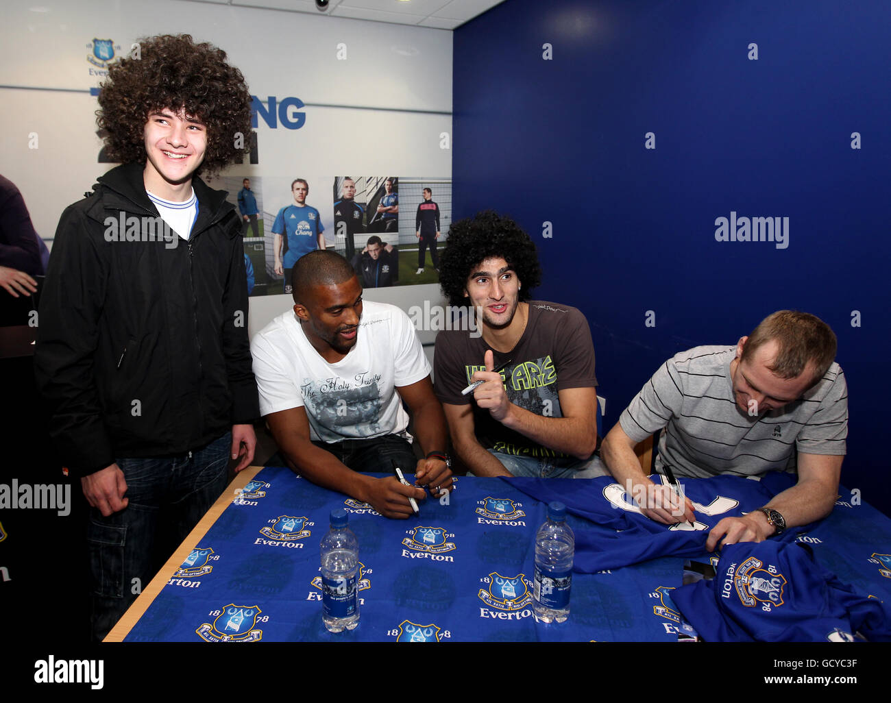 Soccer - Everton FC Player Signing - Everton One Stock Photo - Alamy