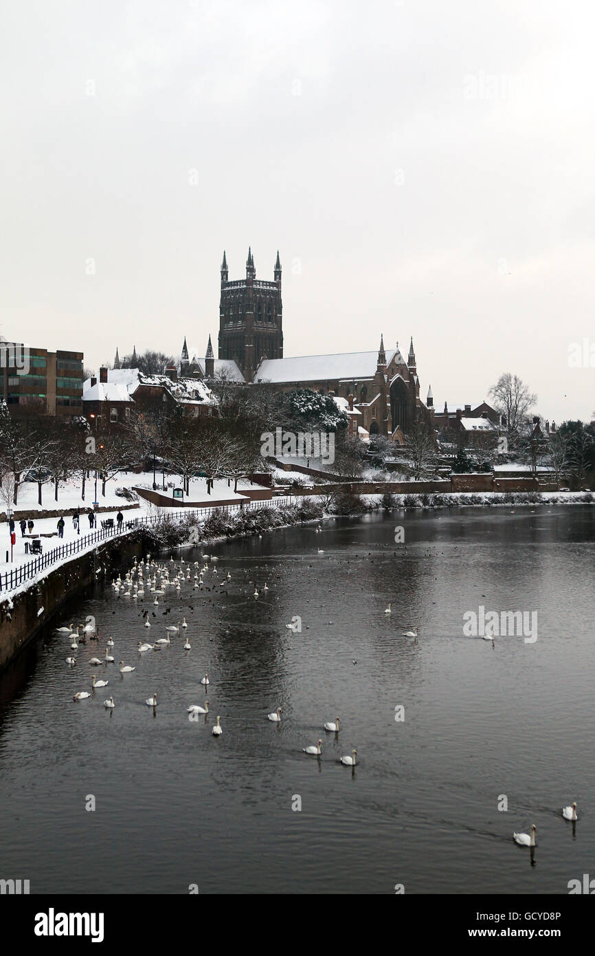 Winter weather December 22nd Stock Photo - Alamy