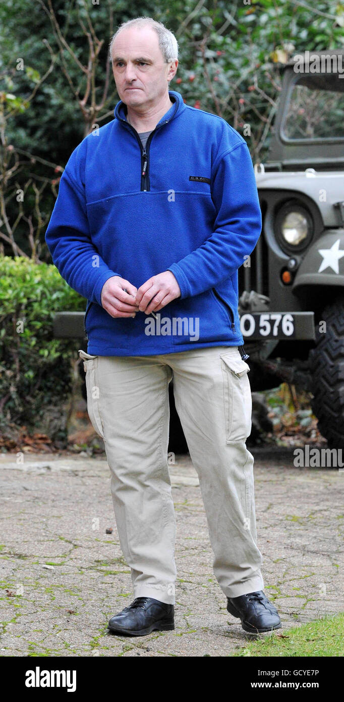 Peter Stanley, 56, who lives in a flat in the mansion to the right of ...
