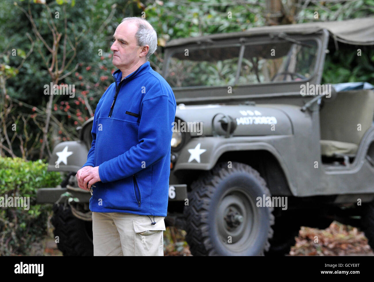 Peter Stanley, 56, who lives in a flat in the mansion to the right of ...