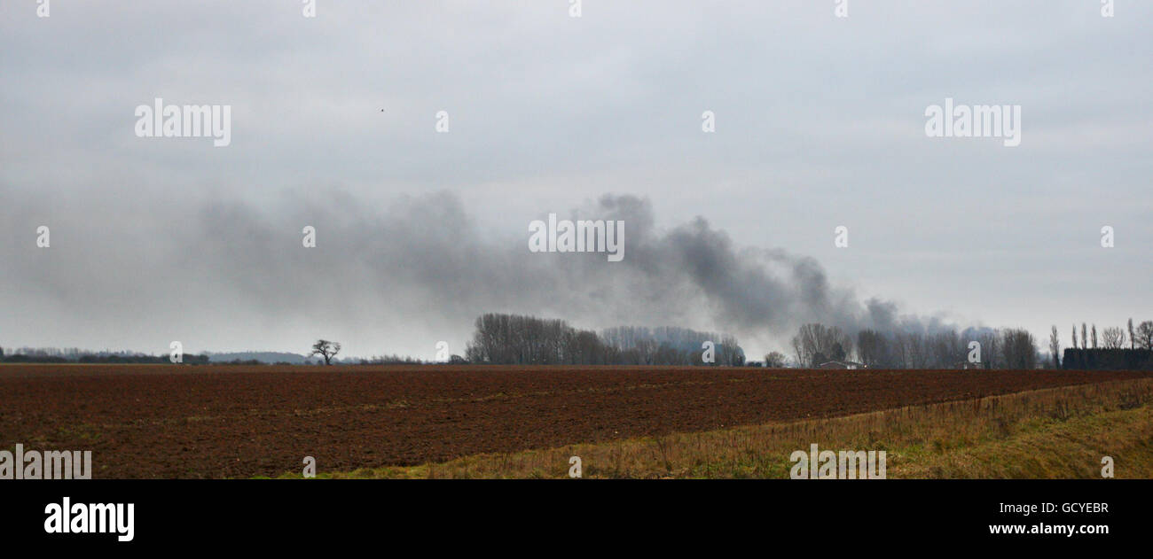 Inmates riot at HMP Ford Stock Photo - Alamy