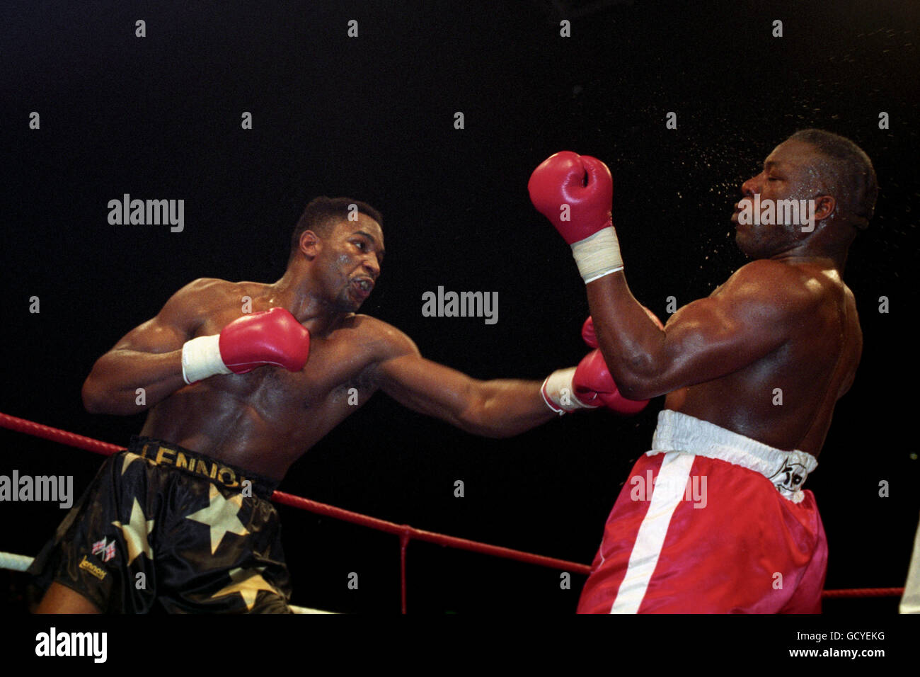 Boxing - EBU (European) Heavyweight Title Fight - Lennox Lewis v Gary ...