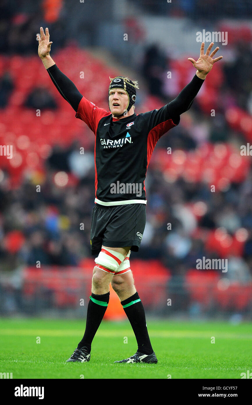 Rugby Union - Aviva Premiership - Saracens v London Wasps - Wembley ...