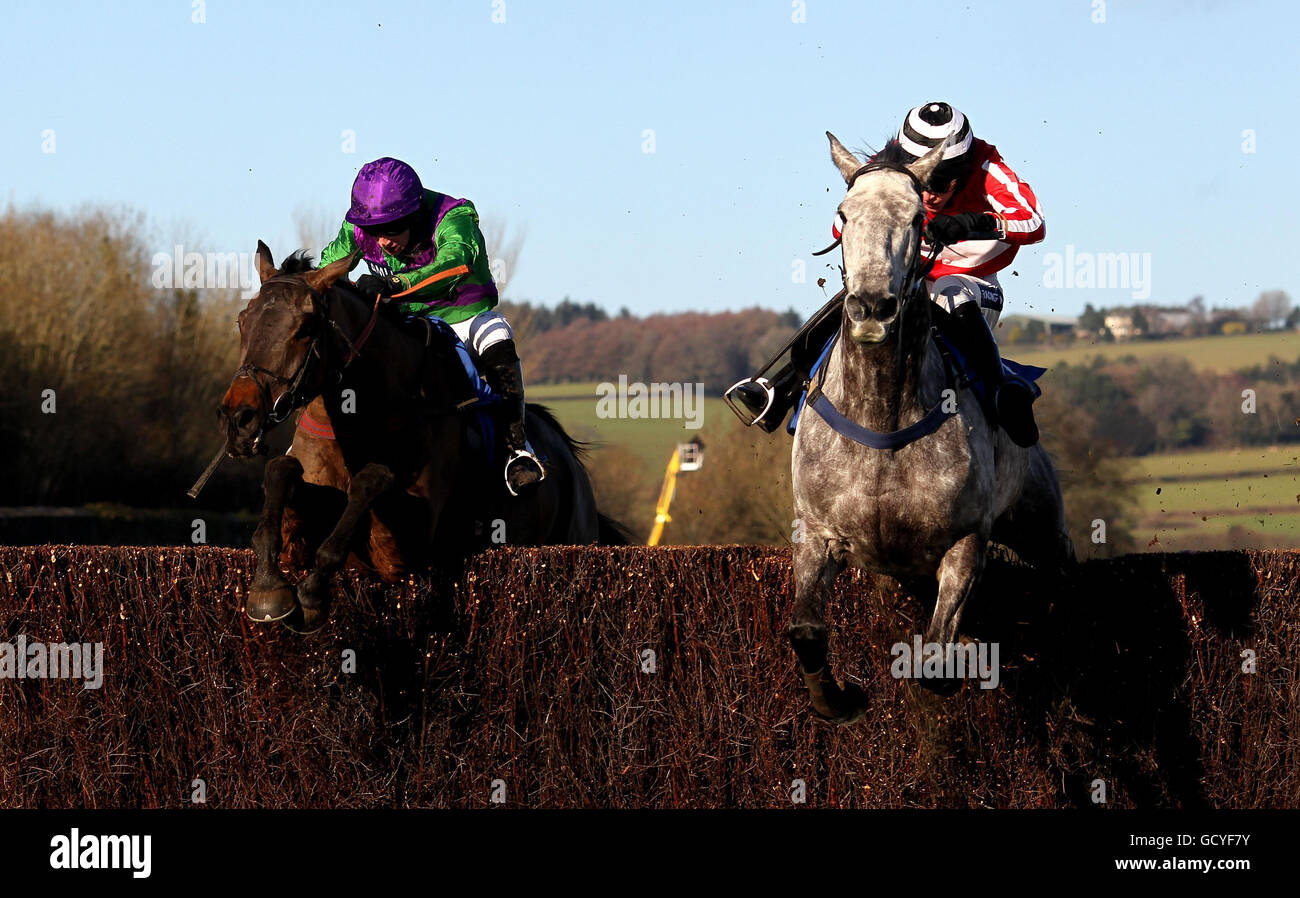 Horse Racing - Coral Welsh National Day - Chepstow Racecourse Stock ...