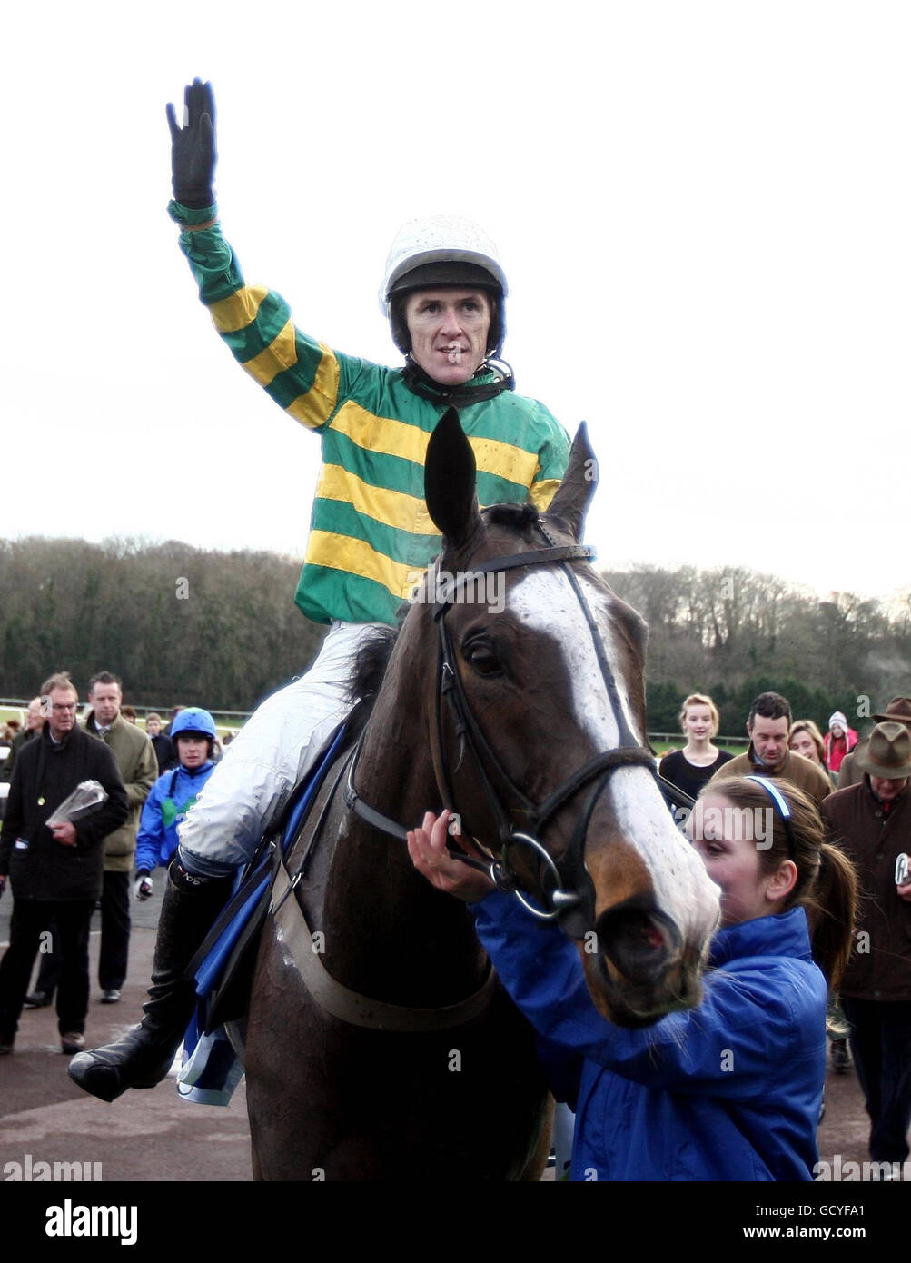 Horse Racing - Coral Welsh National Day - Chepstow Racecourse Stock ...