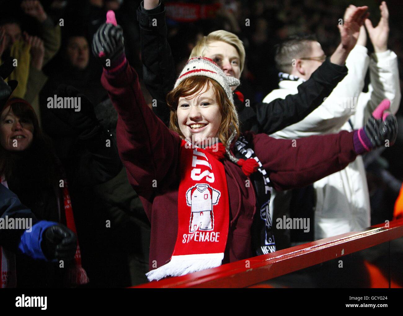 Stevenage v newcastle united hi-res stock photography and images - Alamy