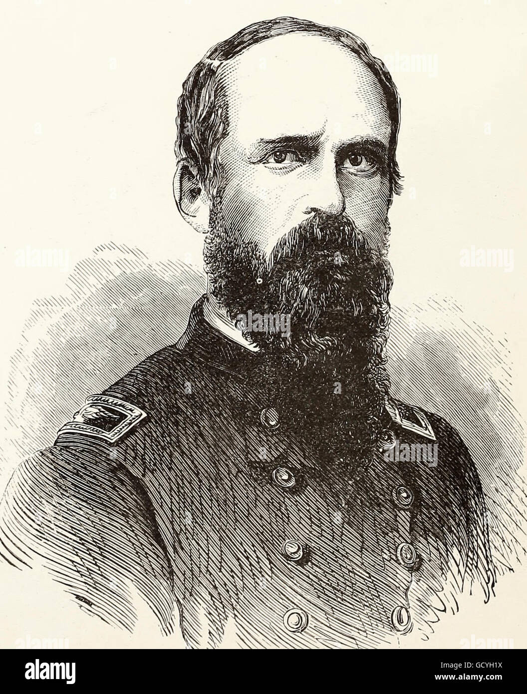 Colonel E E Cross, USA Civil War Stock Photo - Alamy
