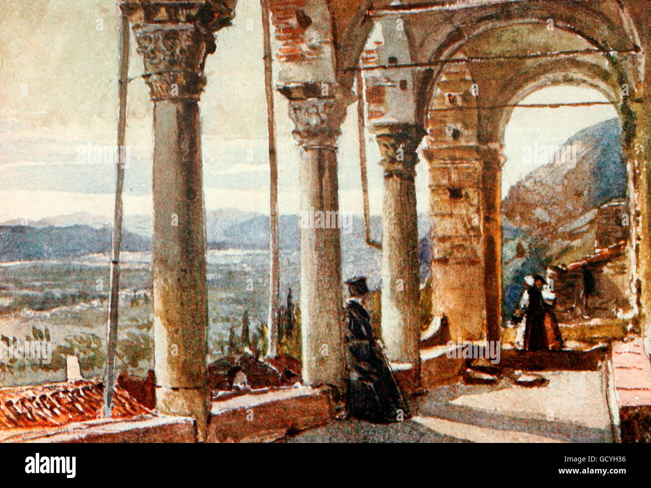 Mistra, near Sparta. Greece, circa 1906 Stock Photo - Alamy