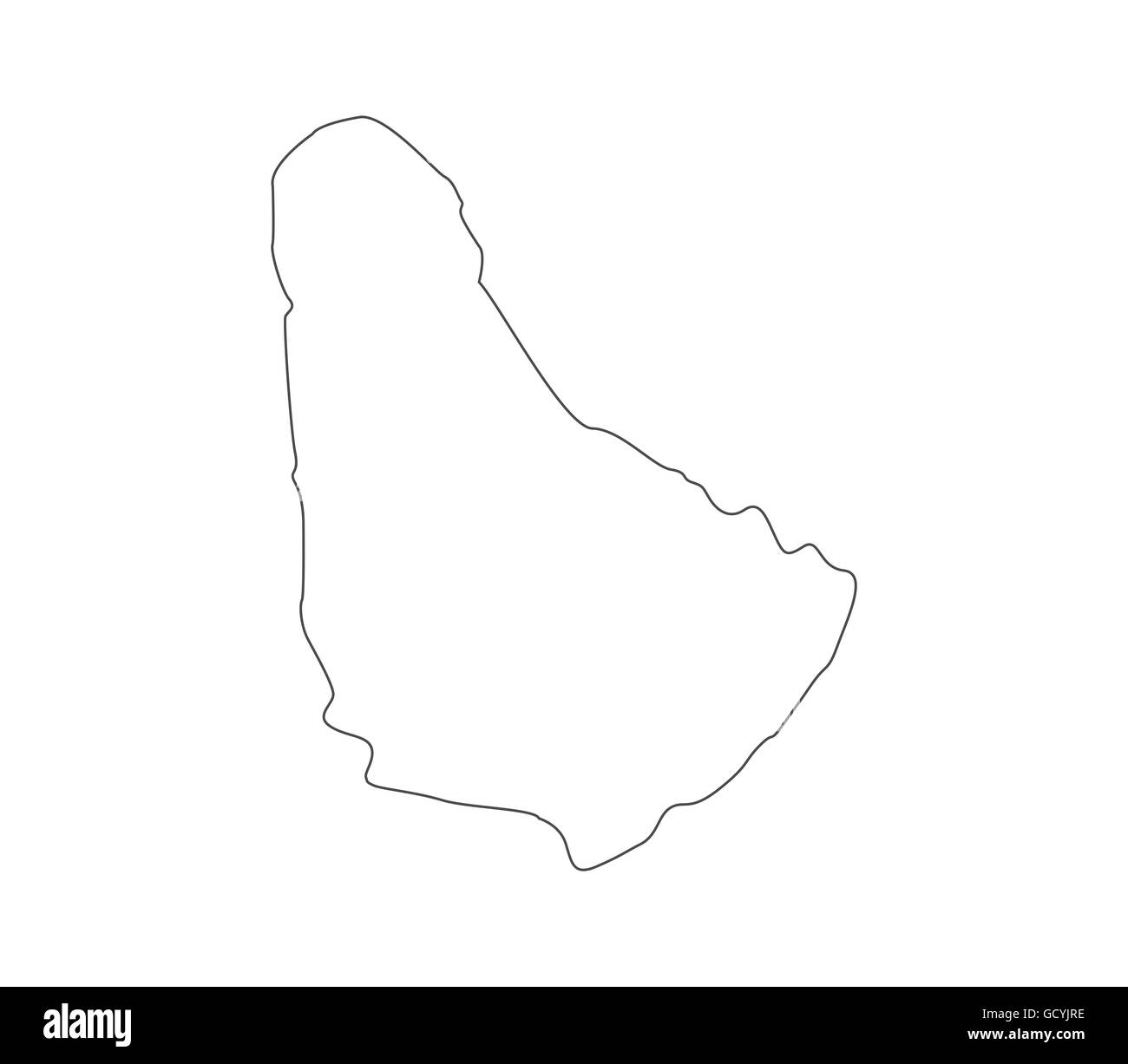 Map barbados Black and White Stock Photos & Images - Alamy