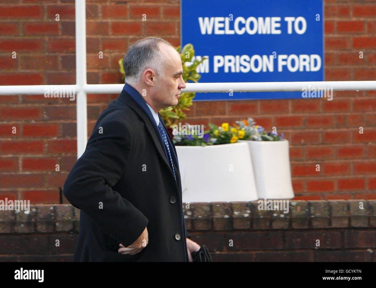 Inmates riot at HMP Ford Stock Photo - Alamy