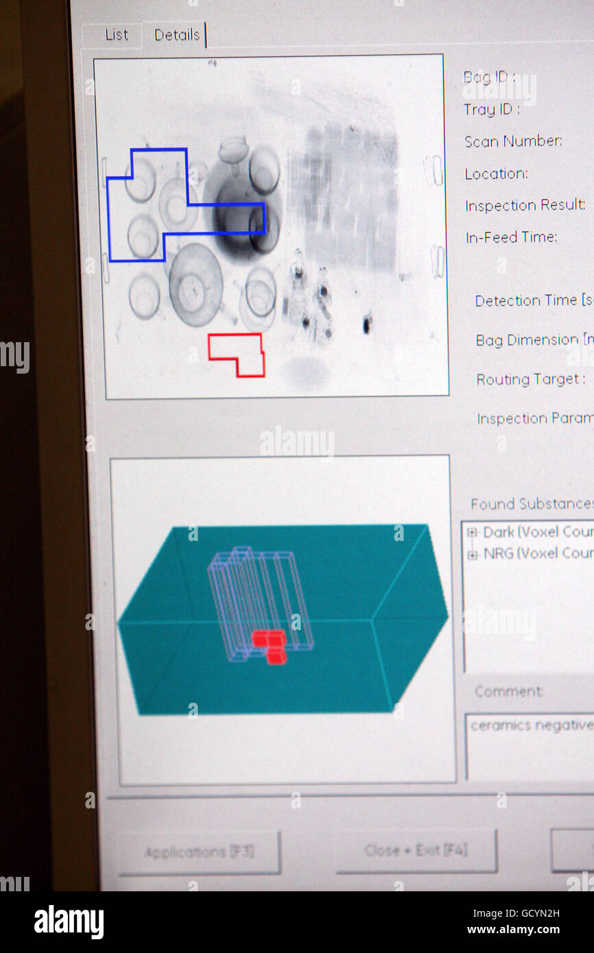 X ray scanner border hi-res stock photography and images - Alamy