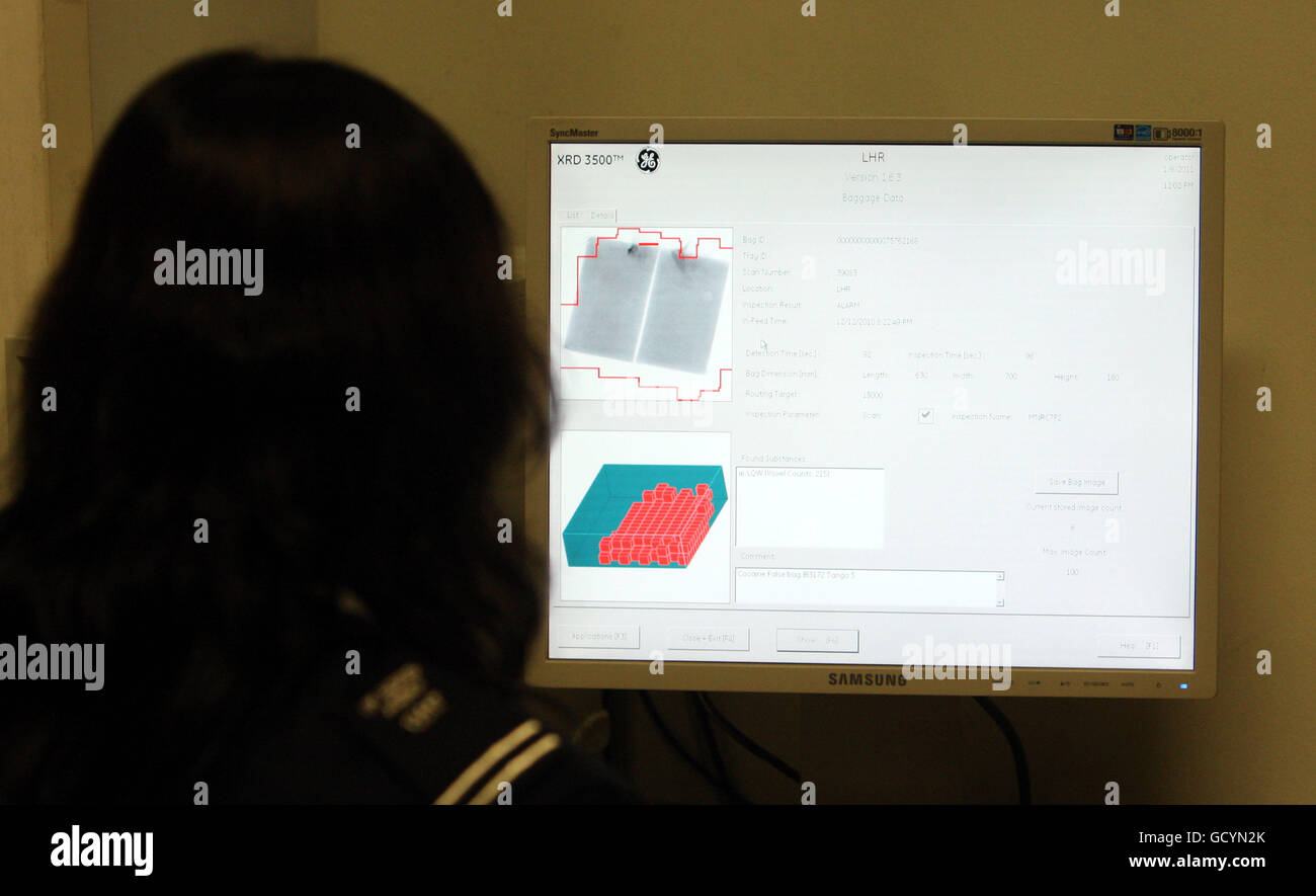 X ray scanner border hi-res stock photography and images - Alamy