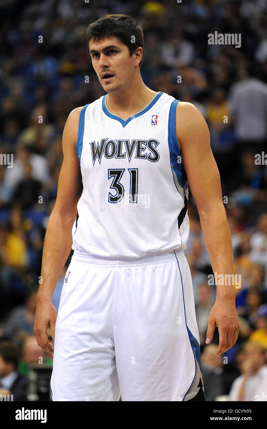 Basketball nba pre season tour minnesota timberwolves la lakers o2 ...