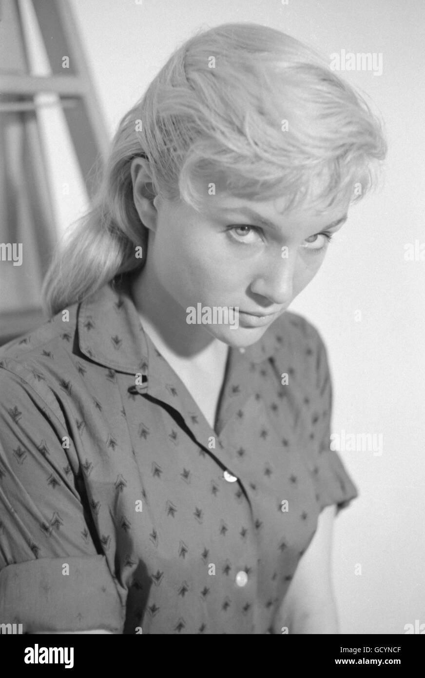 Actress Susan Oliver. Oliver’s career had not yet taken off; one of her ...