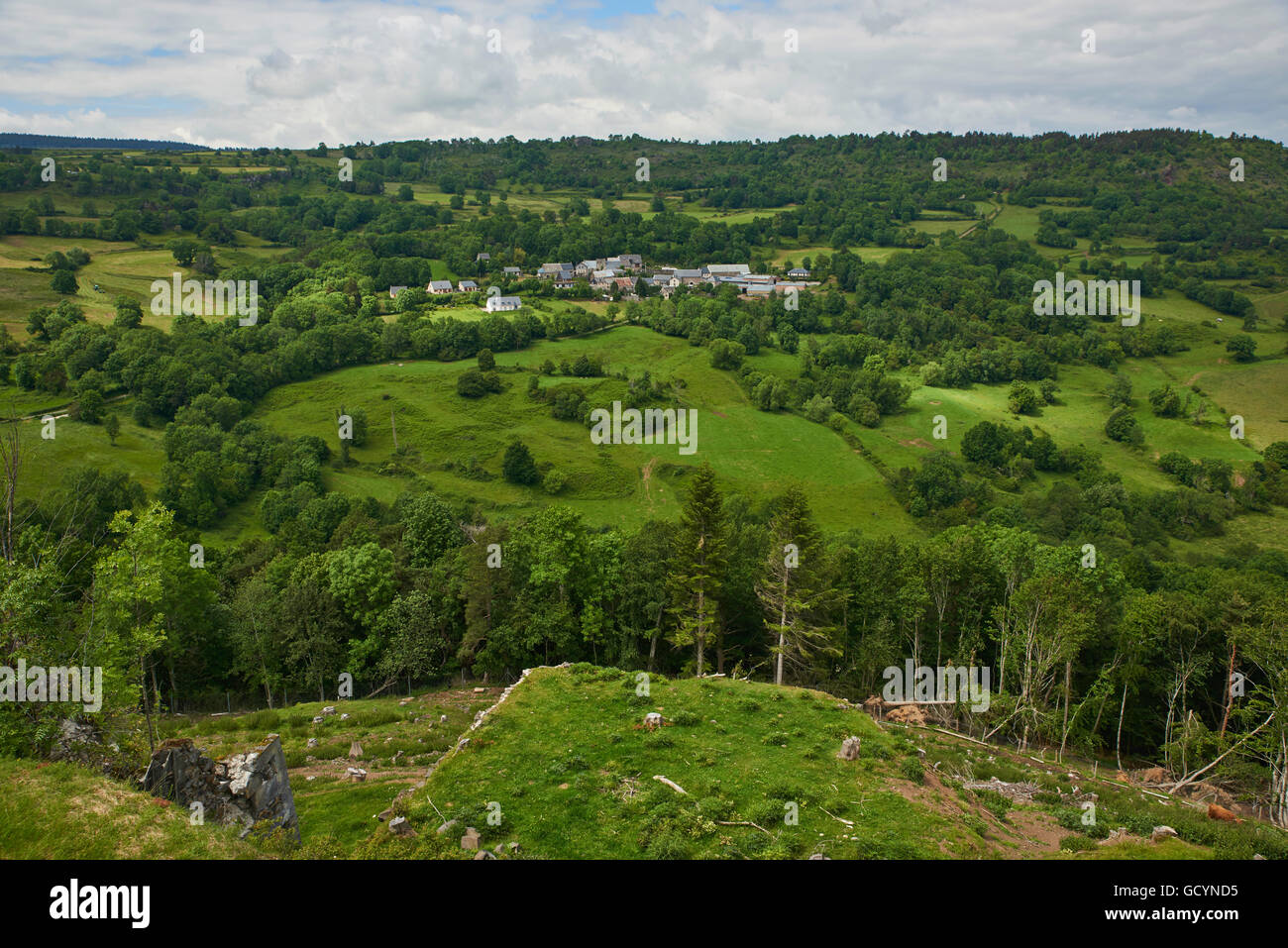 Chateau de Murol Stock Photo - Alamy